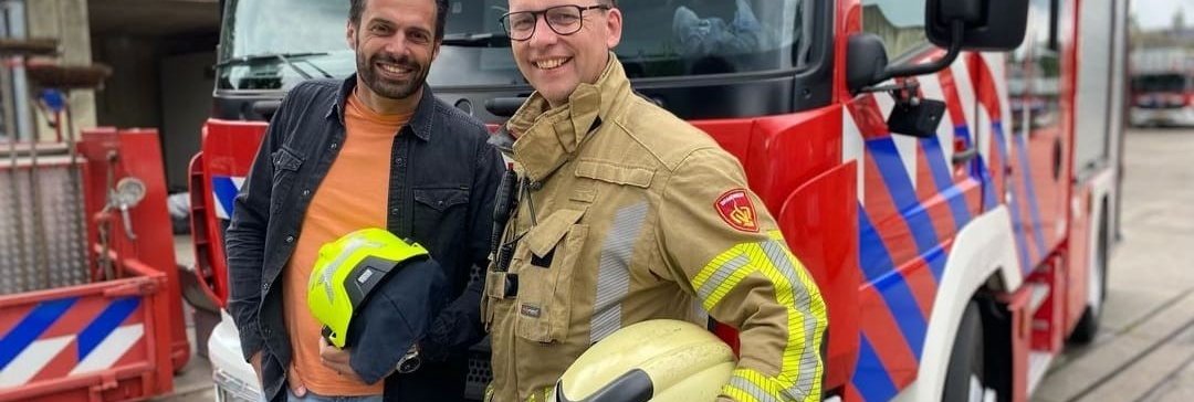 Geestelijk verzorger Leon Bal bij de EO